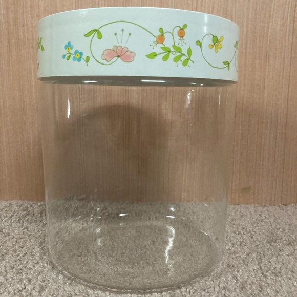 Pyrex | Kitchen | Pyrex Wildflower Glass Canister | Poshmark